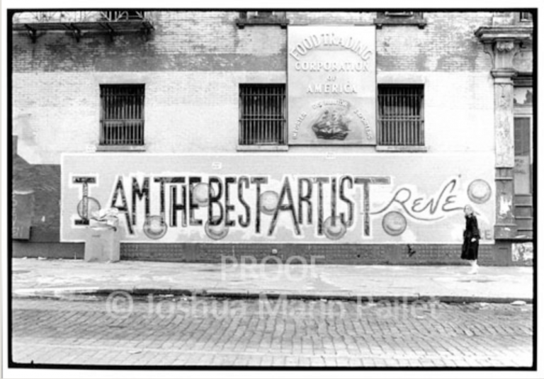 Dream, I am the Best Artist, NYC Mural Artist, René Moncada - A Gallery ...